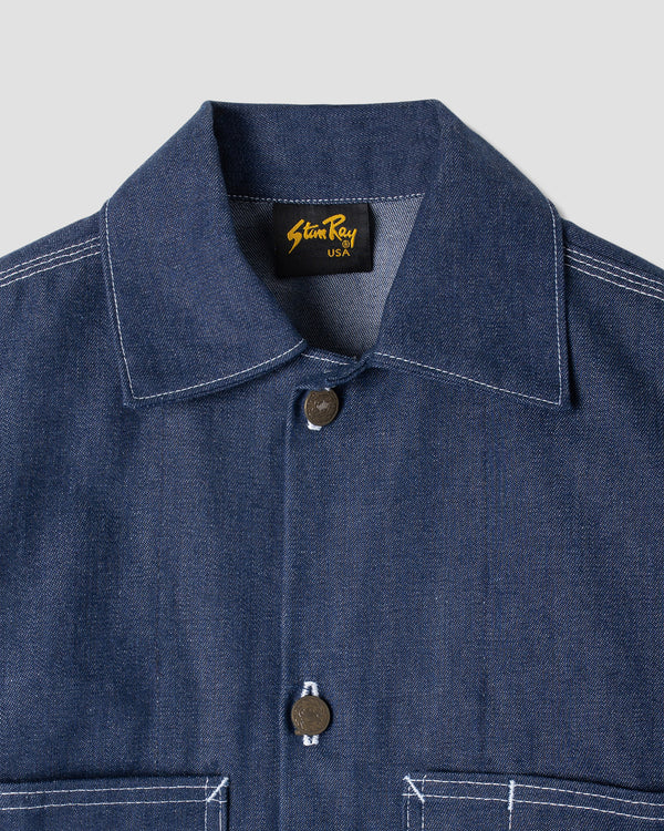 Shop Jacket (Indigo Denim) – Stan Ray